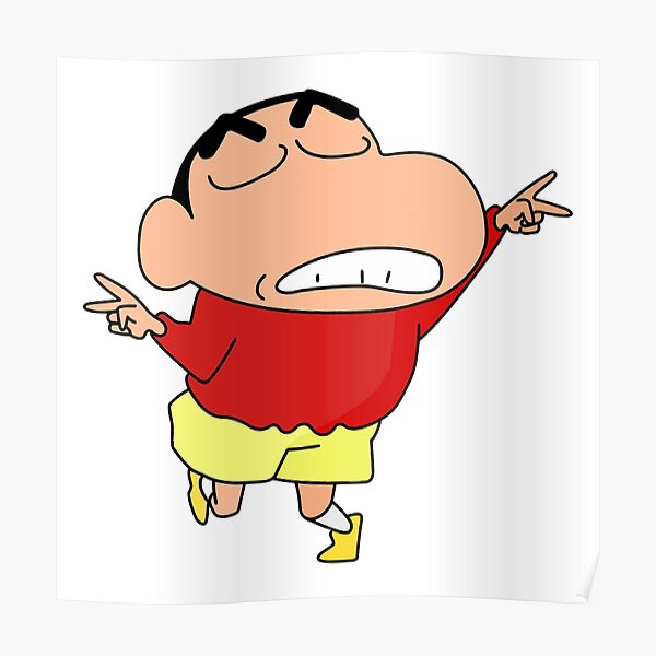 "Shin Chan" Poster for Sale by DeanBeit | Redbubble