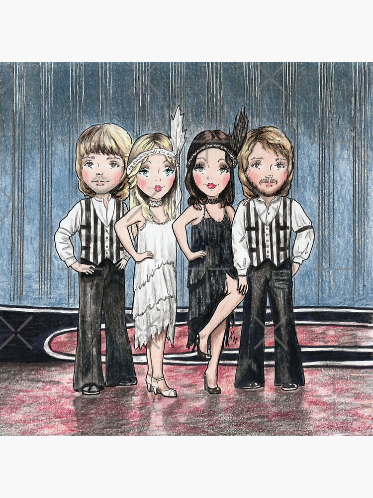 "20s fashion" Sticker by KateMakStudio | Redbubble