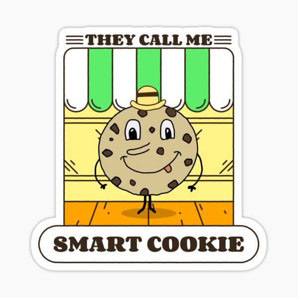Smart Cookie Stickers | Redbubble
