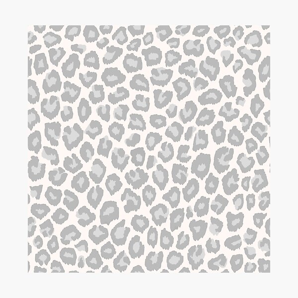 "Grayscale Leopard Print" Photographic Print for Sale by cait-shaw ...