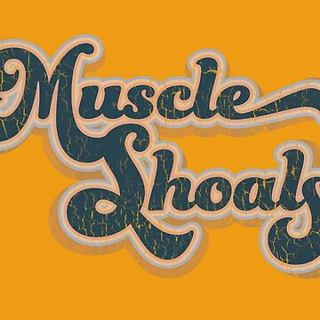 "Muscle Shoals Vintage Retro logo" Tri-blend T-Shirt for Sale by Lick ...