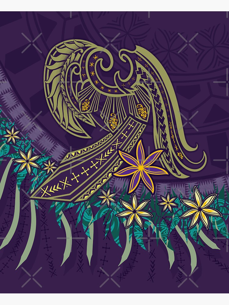 "Polynesian Tribal Princess Design" Sticker by sunnthreads | Redbubble