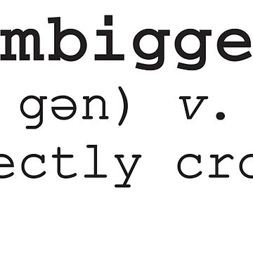 "Embiggen" Sticker for Sale by PerfectDisguise | Redbubble