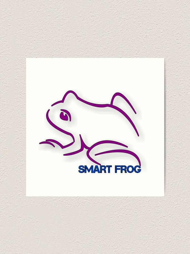 "Smart Frog" Art Print by sk808191 | Redbubble