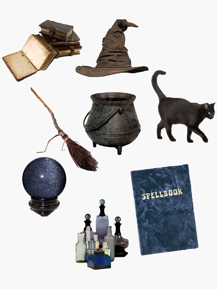 "Witch Aesthetic Sticker Pack" Sticker for Sale by nyvmph | Redbubble