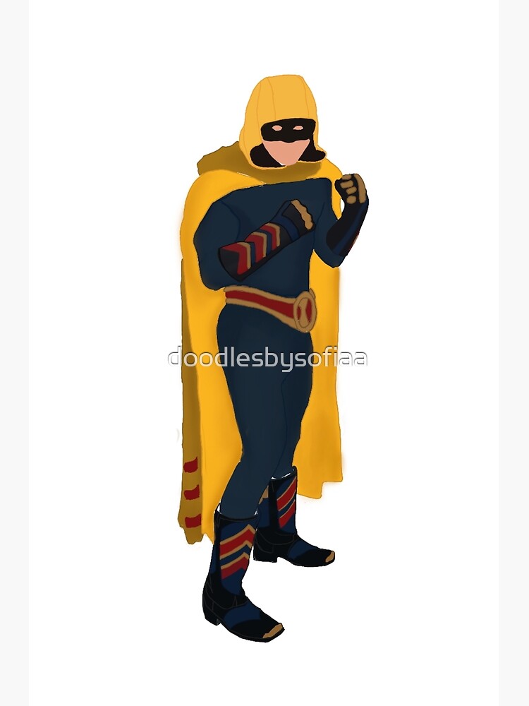"Hourman " Poster for Sale by doodlesbysofiaa | Redbubble