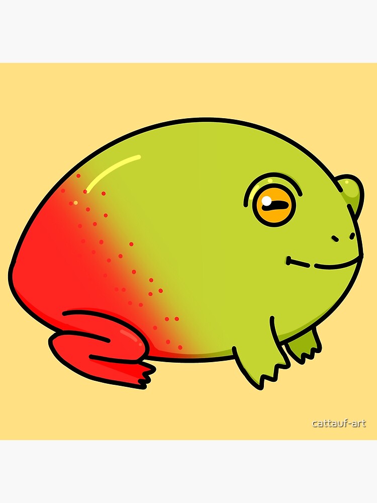 "Mango Frog" Poster for Sale by cattauf-art | Redbubble