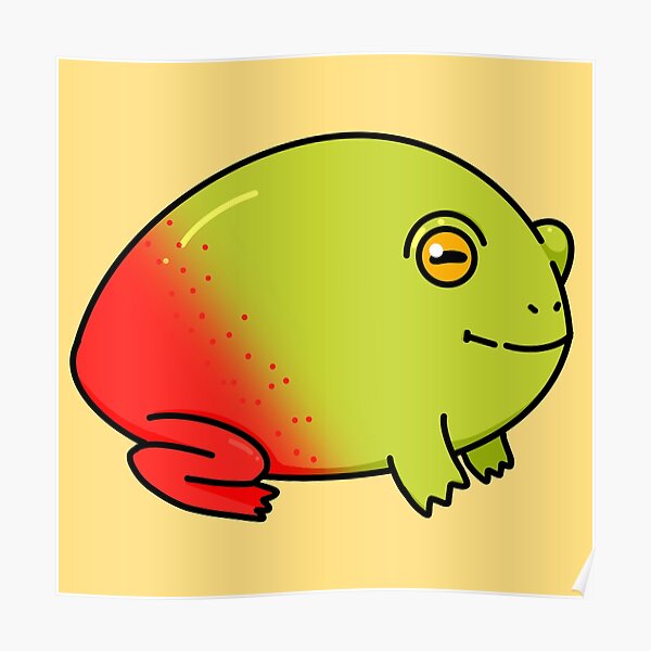 "Mango Frog" Poster for Sale by cattauf-art | Redbubble