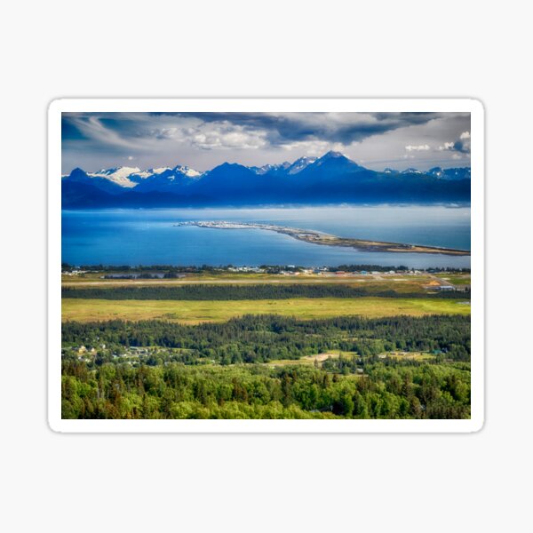 "Homer, Alaska" Sticker for Sale by kdxweaver | Redbubble