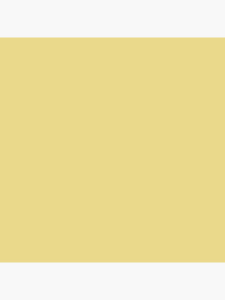 "Custard Yellow - Solid Color" Poster by LemonBugatti | Redbubble