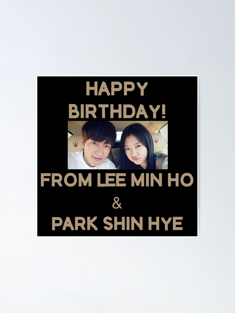 Park Shin Hye Y Lee Min Ho