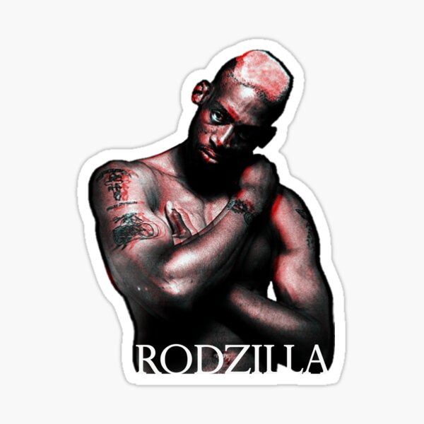 "Dennis rodman" Sticker for Sale by Achily | Redbubble