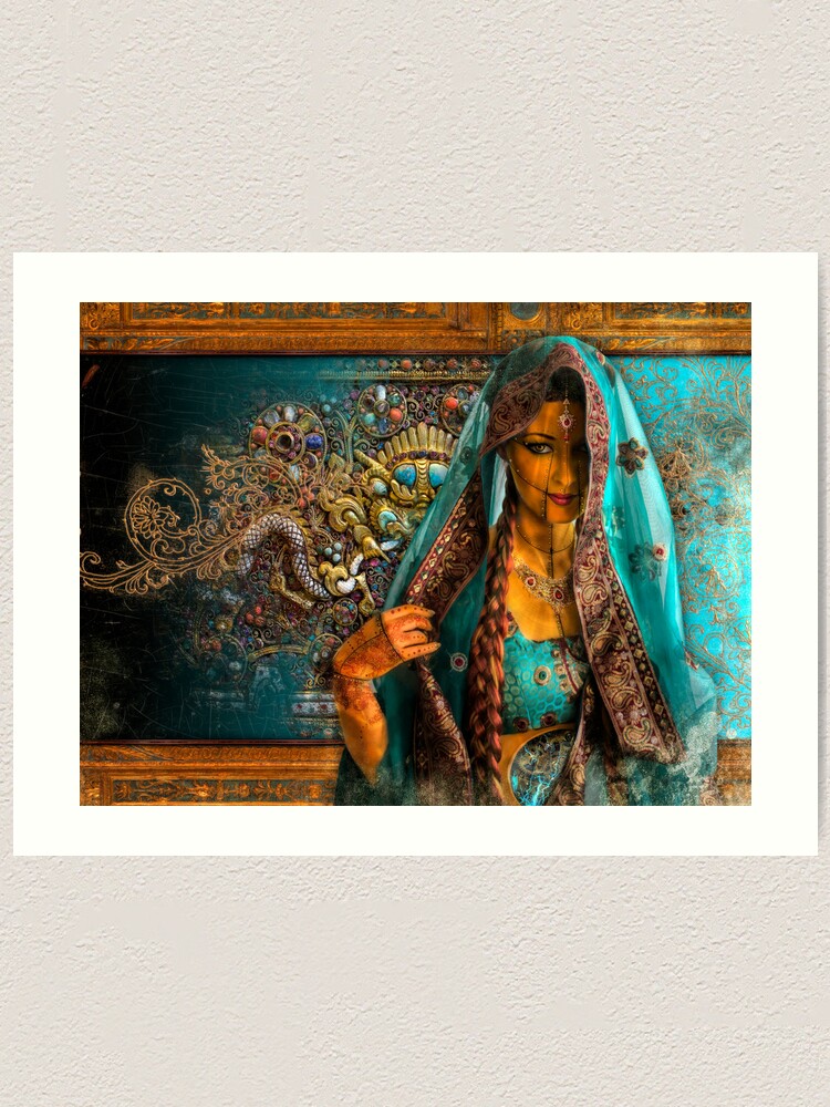 "Priya" Art Print by Foxfires | Redbubble