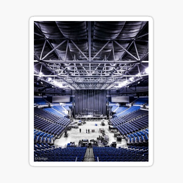 "Chaifetz Arena" Sticker by Tentigo | Redbubble