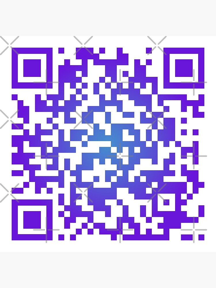 "RickRoll'd - Scan With Any Camera App - QR Code" Photographic Print by ...