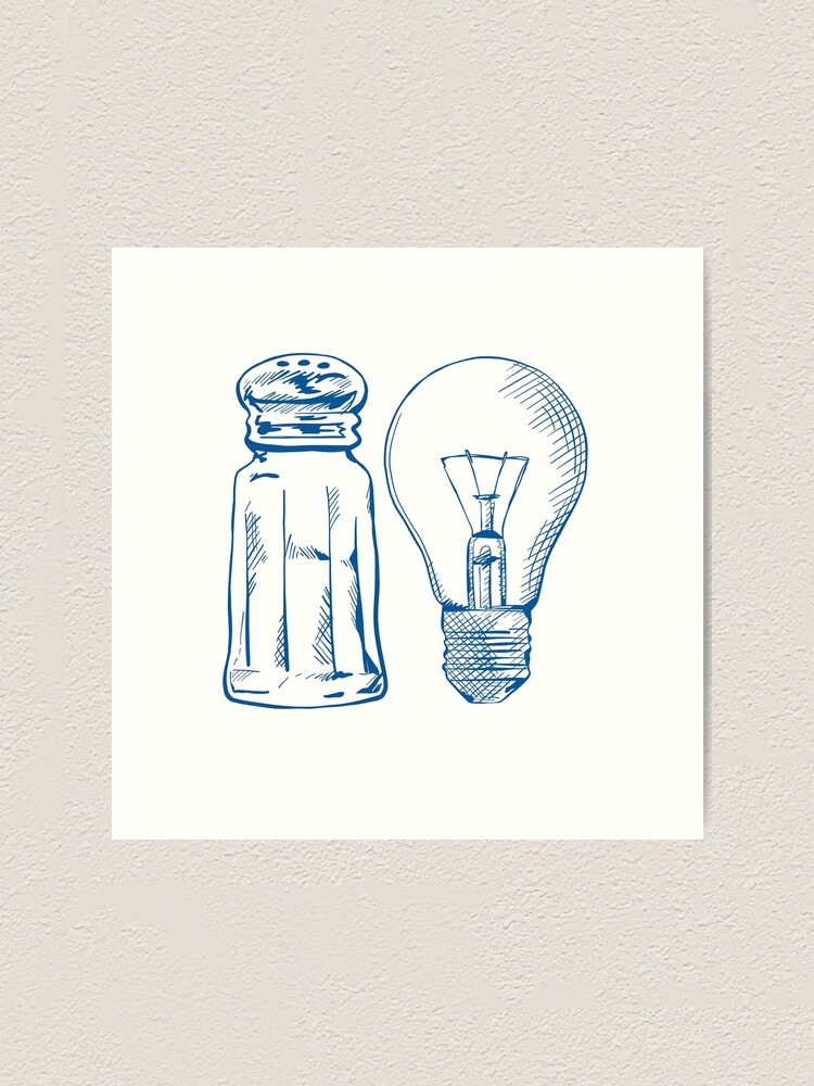 "Salt and Light Sticker" Art Print for Sale by tatummsmith | Redbubble