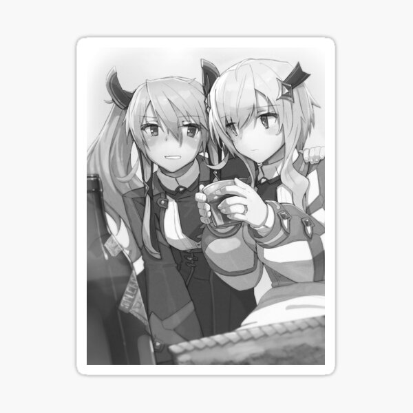 "The Misfit of demon king academy Sasha And Misha" Sticker by ...