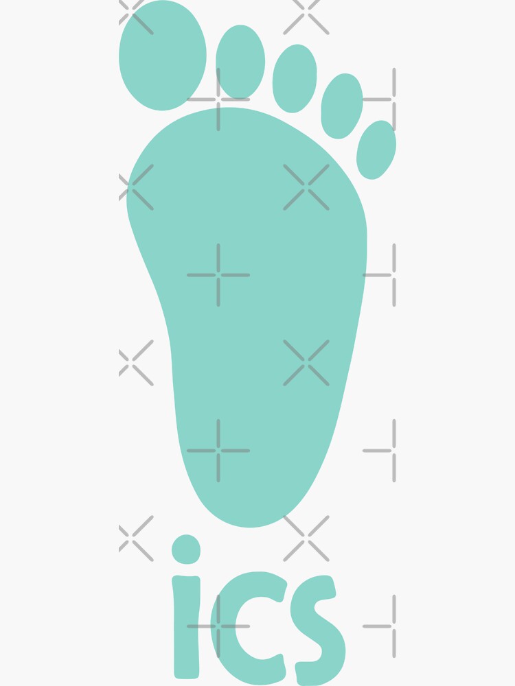 " Haikyuu Ics Foot Logo Classic T-Shirt" Sticker by Abdelcotex | Redbubble