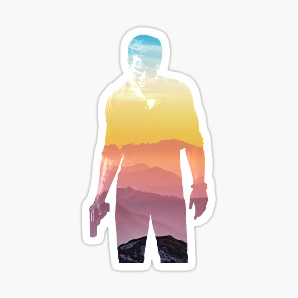 "Nathan Drake Uncharted" Sticker for Sale by Savleub | Redbubble