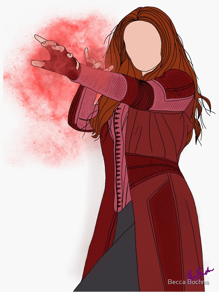 "Wanda" Sticker for Sale by Chew-Becca | Redbubble
