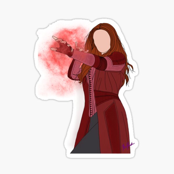 "Wanda" Sticker for Sale by Chew-Becca | Redbubble