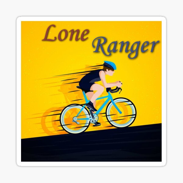 "Lone Ranger" Sticker by VIJAY2020 | Redbubble