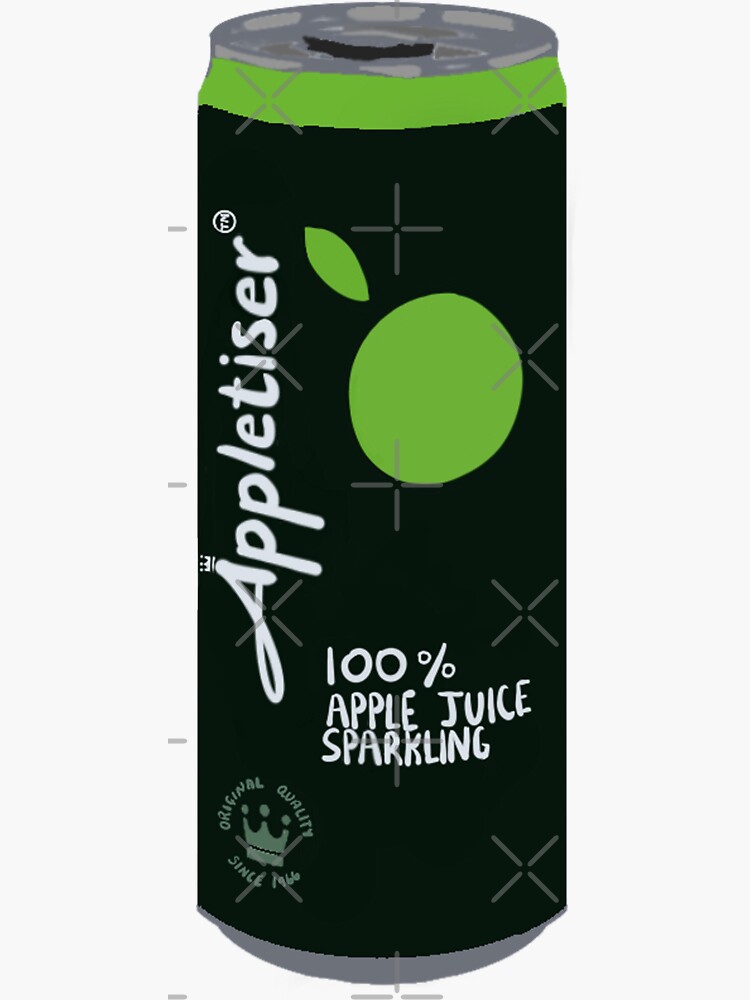 "Appletiser" Sticker for Sale by hamnahhafeez | Redbubble