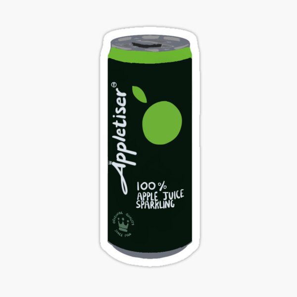 "Appletiser" Sticker by hamnahhafeez | Redbubble