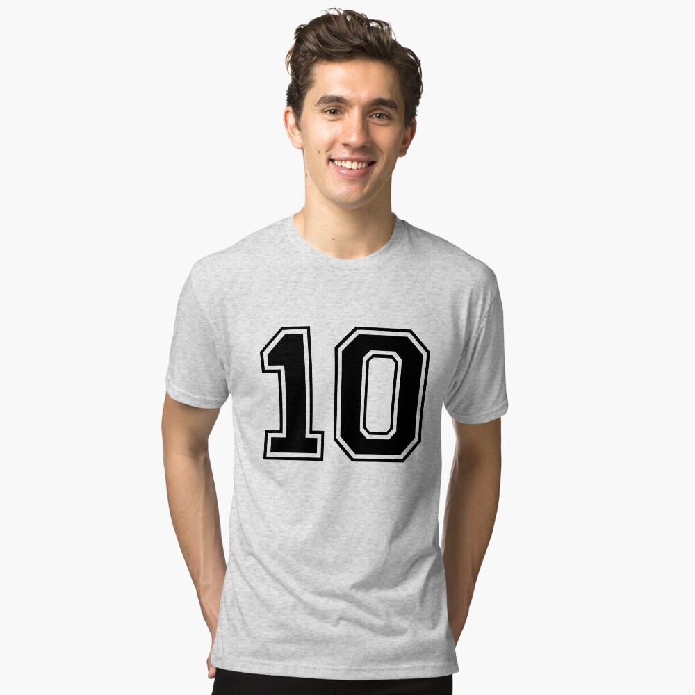 "10 Number Ten" Sticker for Sale by DevineDesignz | Redbubble