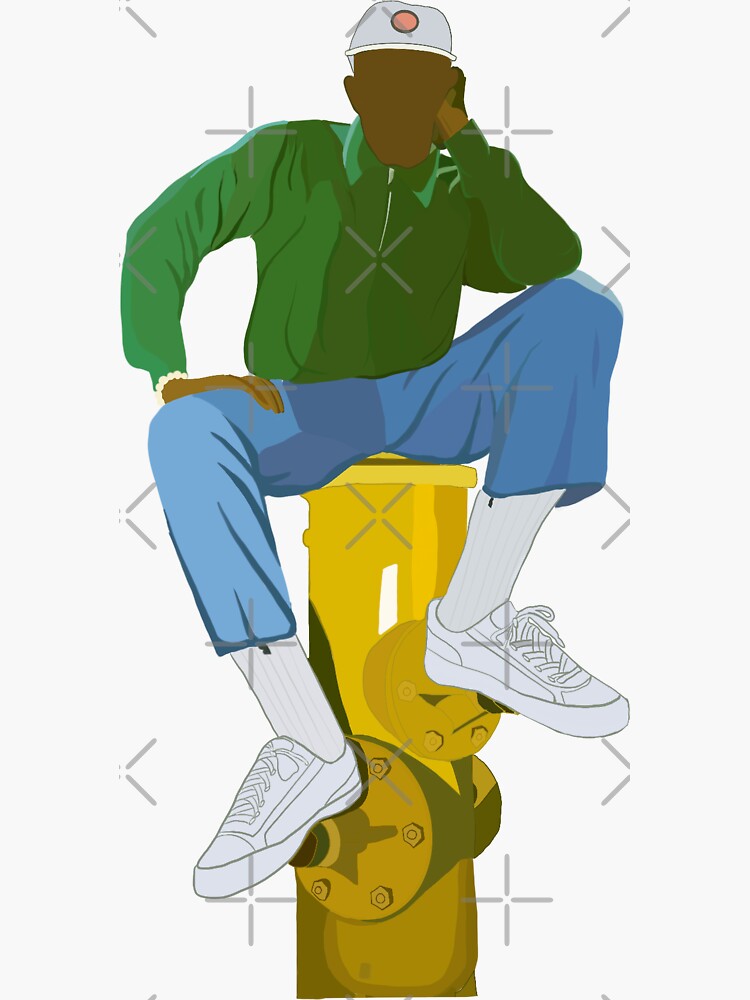 "Tyler" Sticker for Sale by LuciaandAllison | Redbubble