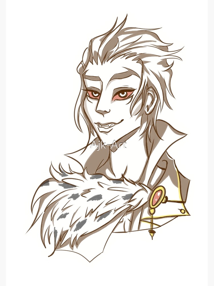 "The Arcana - Count Lucio" Art Print by Ajk-Art | Redbubble