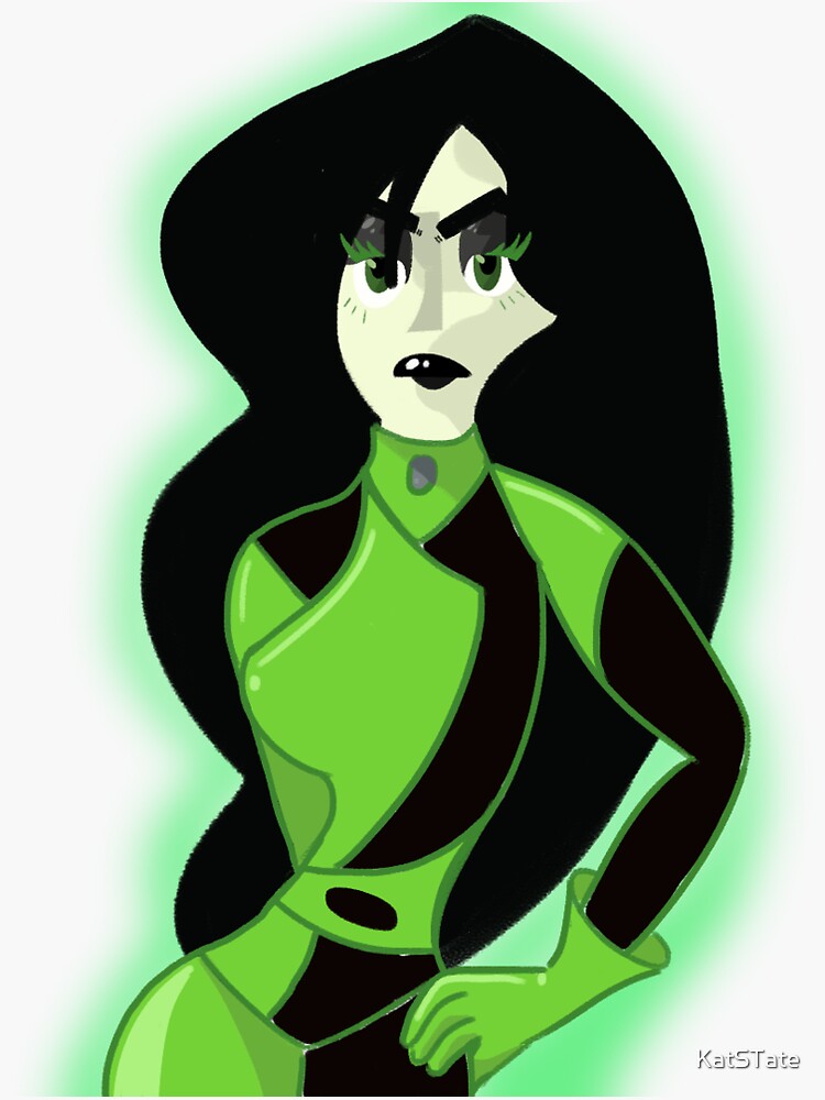 Pegatina «Kim Possible Shego De Dibujos Animados Arte» de KatSTate ...