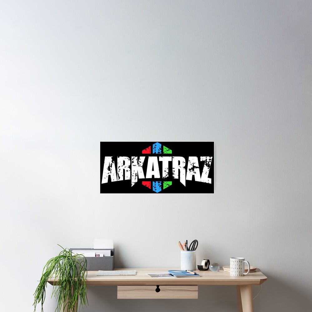"Arkatraz III Logo" Poster for Sale by Arkatraz | Redbubble