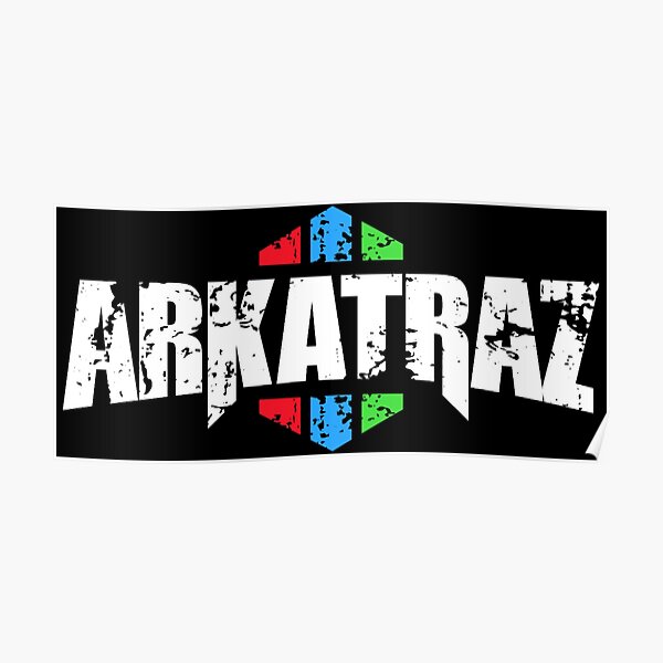 "Arkatraz III Logo" Poster for Sale by Arkatraz | Redbubble