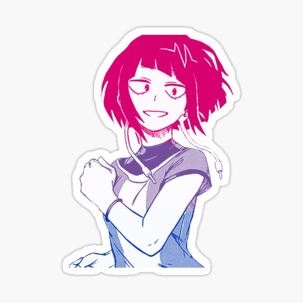 "jirou says bi rights" Sticker for Sale by Rabbity14 | Redbubble