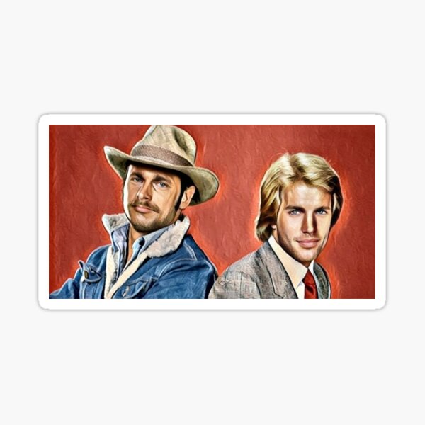 "SIMON & SIMON" Sticker by Bjorkyboy | Redbubble
