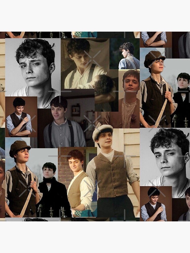 "Gilbert Blythe collage" Throw Pillow for Sale by paigles | Redbubble
