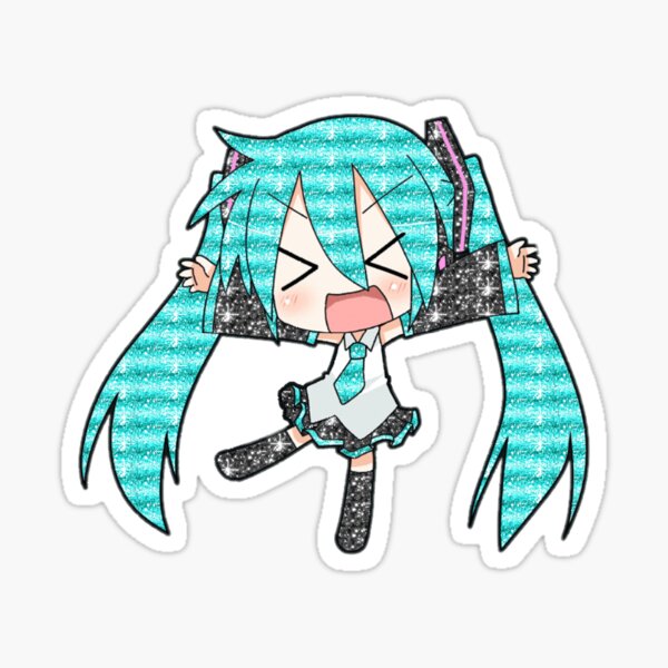 "Miku" Sticker by simulatdopamine | Redbubble