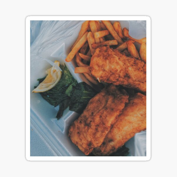 "Fish Fry" Sticker by IPArtwks | Redbubble