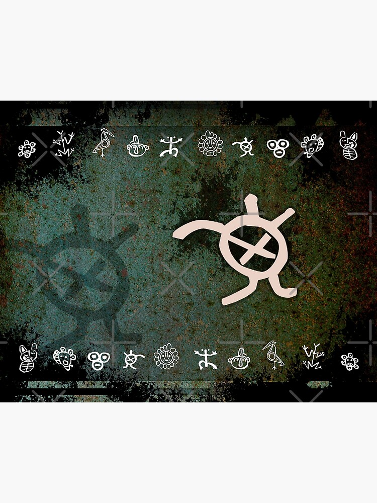 "Taino turtle symbol" Poster by obedtheartist | Redbubble