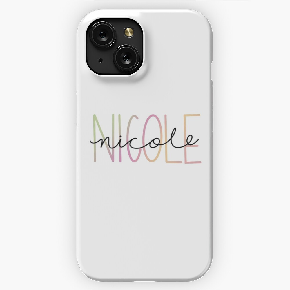 "Nicole" Sticker for Sale by kRashkin | Redbubble