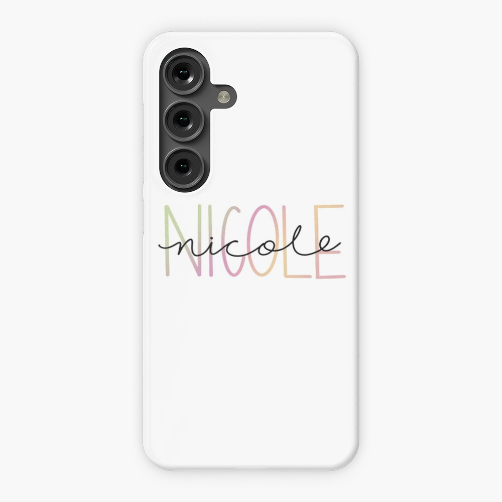 "Nicole" Sticker for Sale by kRashkin | Redbubble
