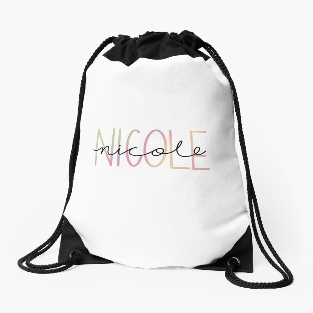 "Nicole" Sticker for Sale by kRashkin | Redbubble