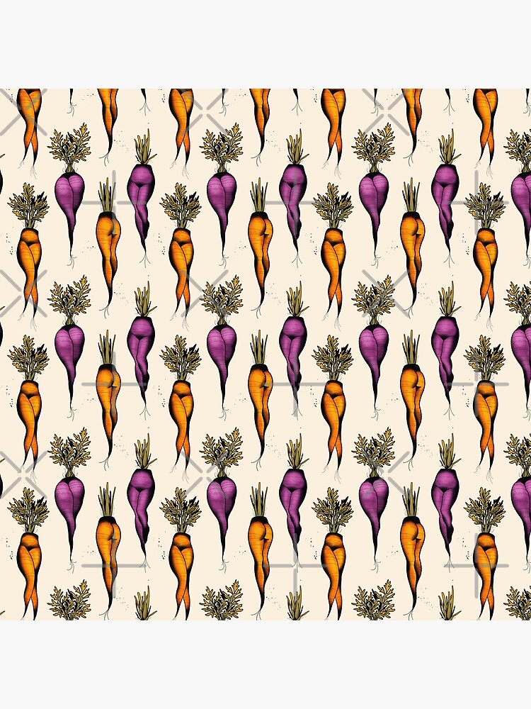 Sexy Carrots Botanical Chart Tattoo Flash Tote Bag For Sale By Ceci Tattoos Redbubble