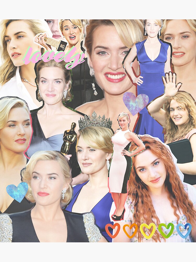 "kate winslet collage" Art Print for Sale by cocosuspenders | Redbubble