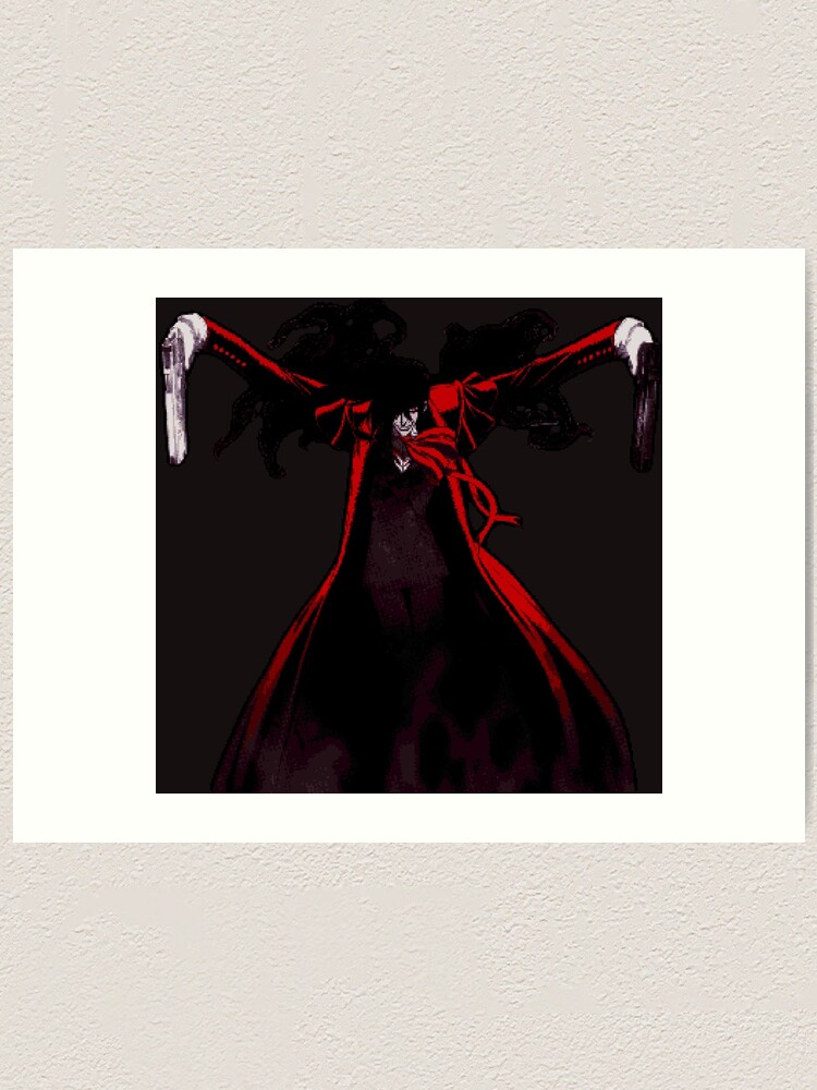 "Alucard Pixel Art" Art Print for Sale by owopixels | Redbubble