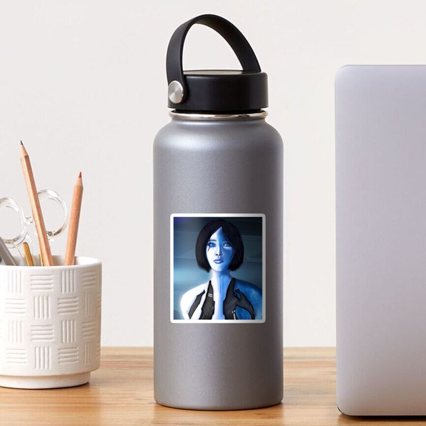 "cortana " Sticker for Sale by Doogiesas | Redbubble