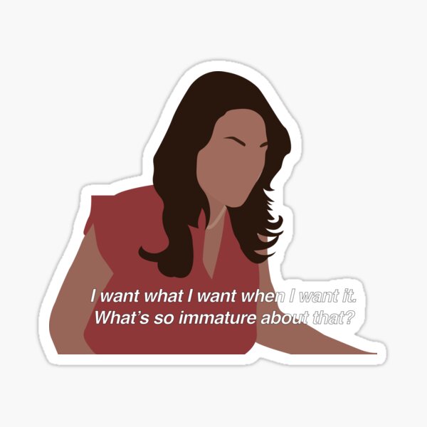 "I Want What I Want - That '70s Show" Sticker for Sale by lmesmcc ...