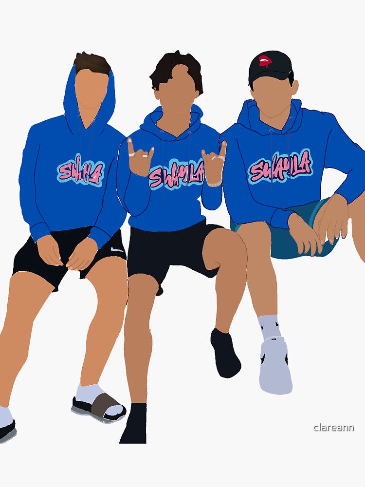 "Swayla" Sticker by clareann | Redbubble