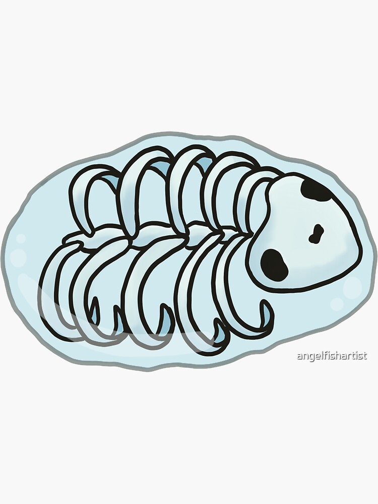 "Skeleton panda sea squirt" Sticker for Sale by angelfishartist | Redbubble